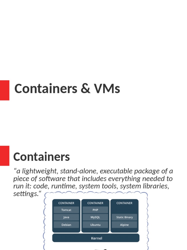 Containers & Vms | PDF | Virtual Machine | Operating System