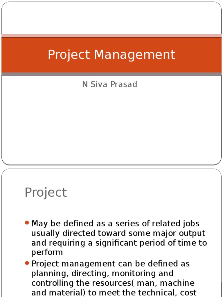 Project Management MBA 2020 | PDF | Projects | Project Management