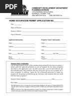 Building Permit Letter of Authorization | PDF | Law