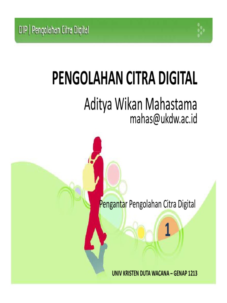 Modul Pengolahan Citra Digital | PDF | Computer Vision | Digital Image