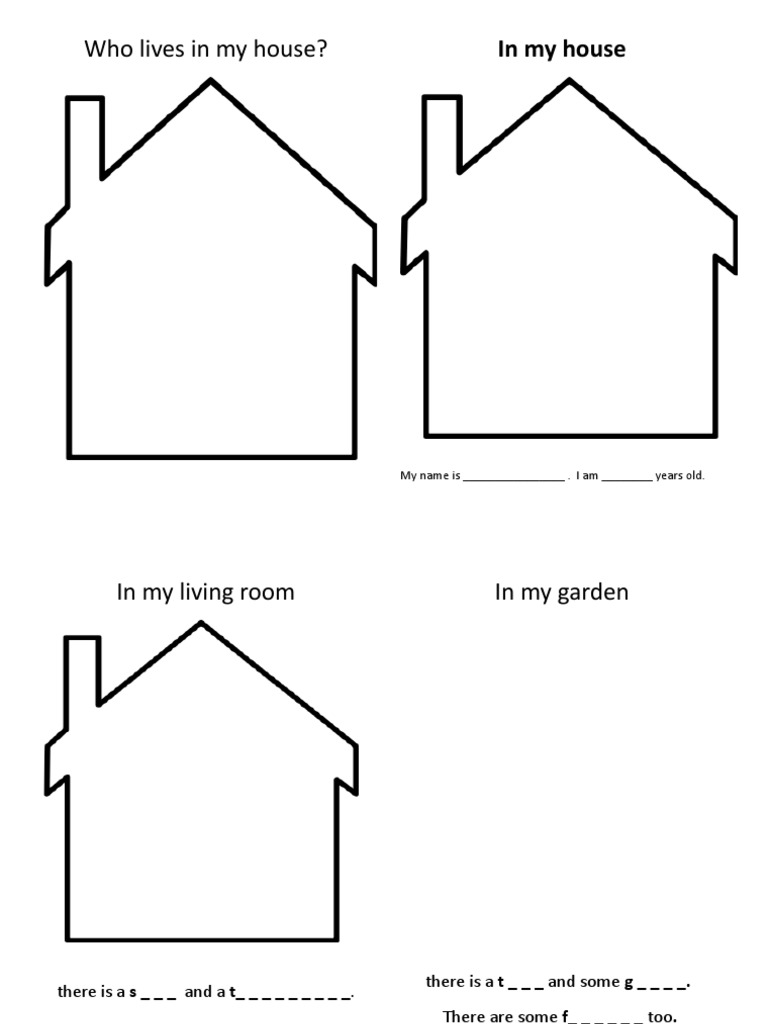 My House Book Fun Activities Games - 17423 | PDF | Home & Garden