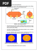 Hydro Test Checklist | PDF | Pipe (Fluid Conveyance) | Hydraulics