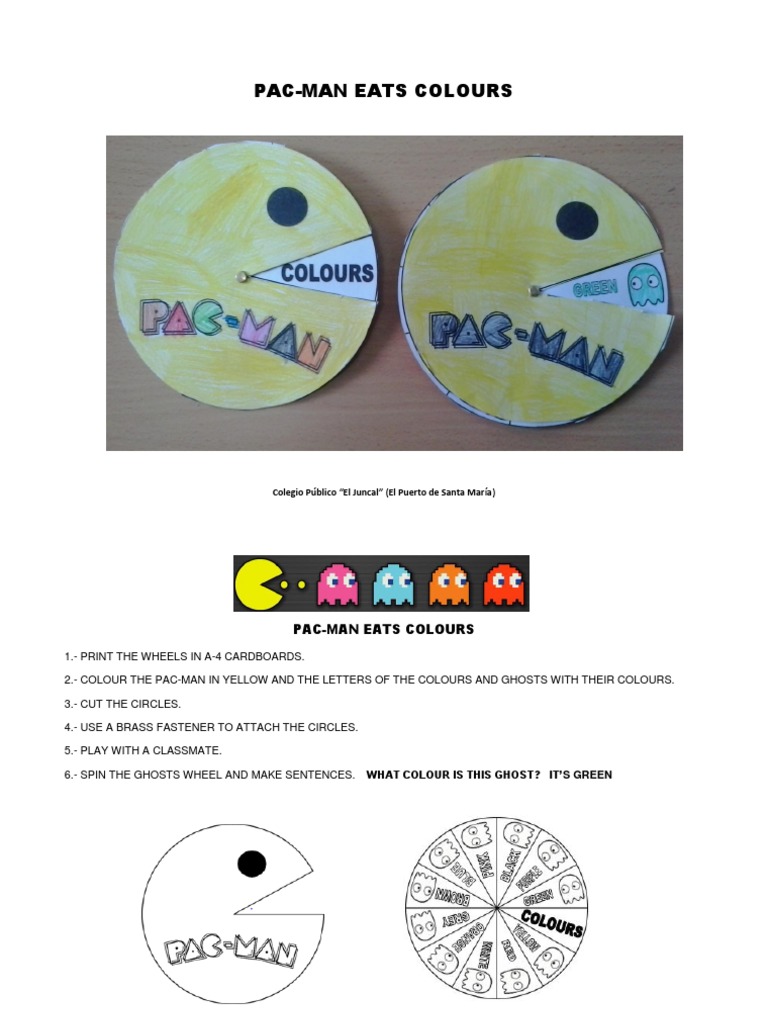 Pac Man Colours | PDF