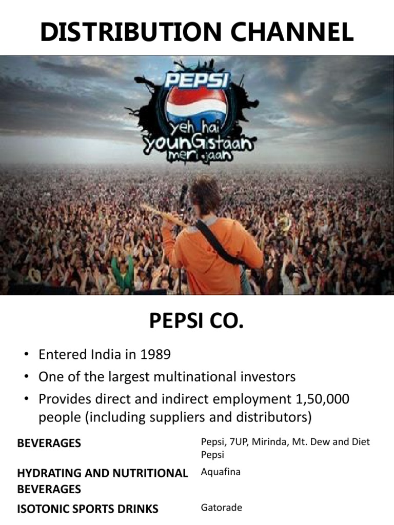 PepsiCo's Distribution Strategy Overview | PDF | Pepsi Co | Retail