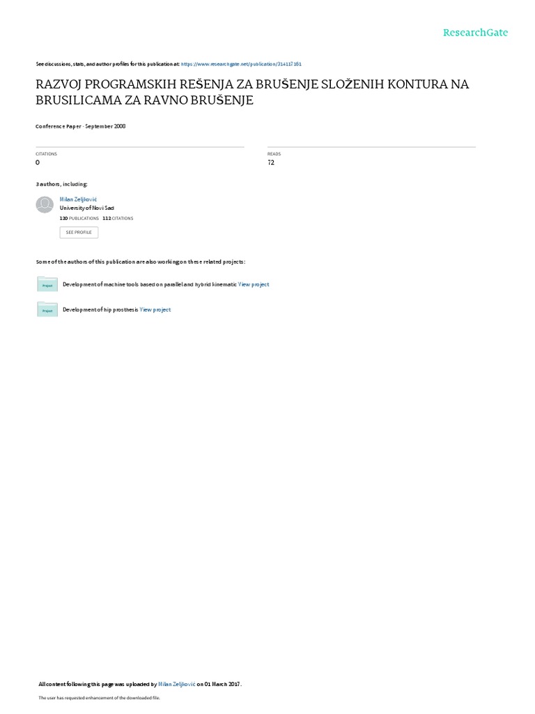 CNC Masine | PDF | Engineering