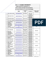 NEHU Campus Directory and Contacts | PDF | Academia
