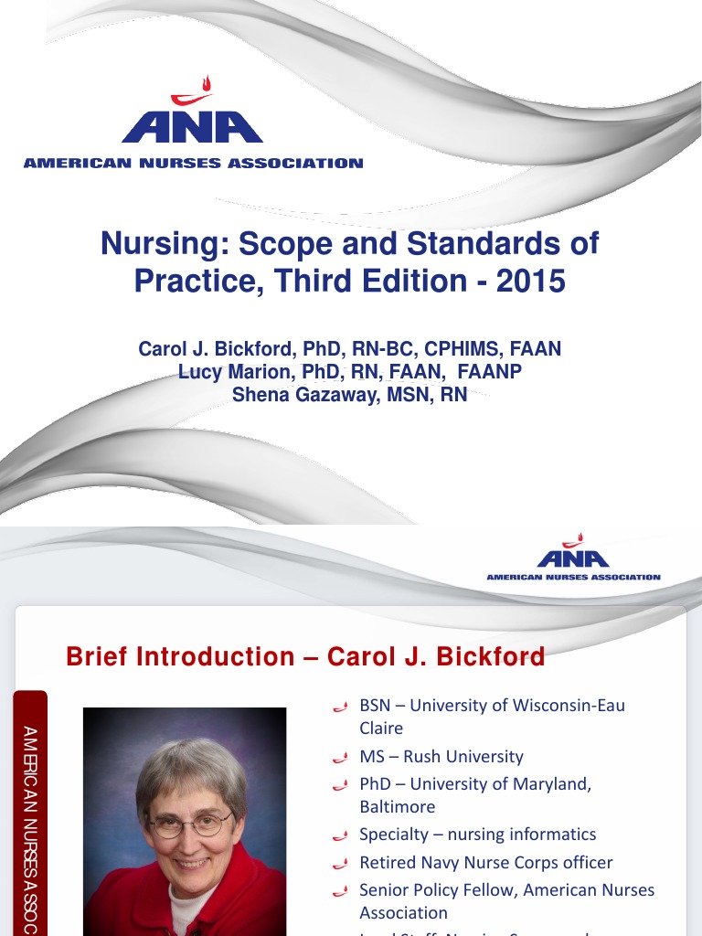 Nursing Scope and Standards, 3rd Edition | PDF | Nursing | Advanced ...