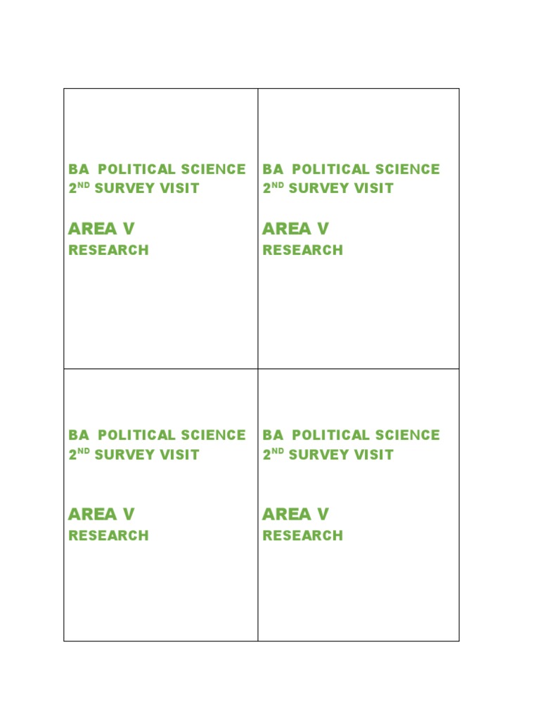Ba Political Science | PDF | Science | Science And Technology