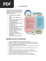 Uso correcto de M y N en español | PDF