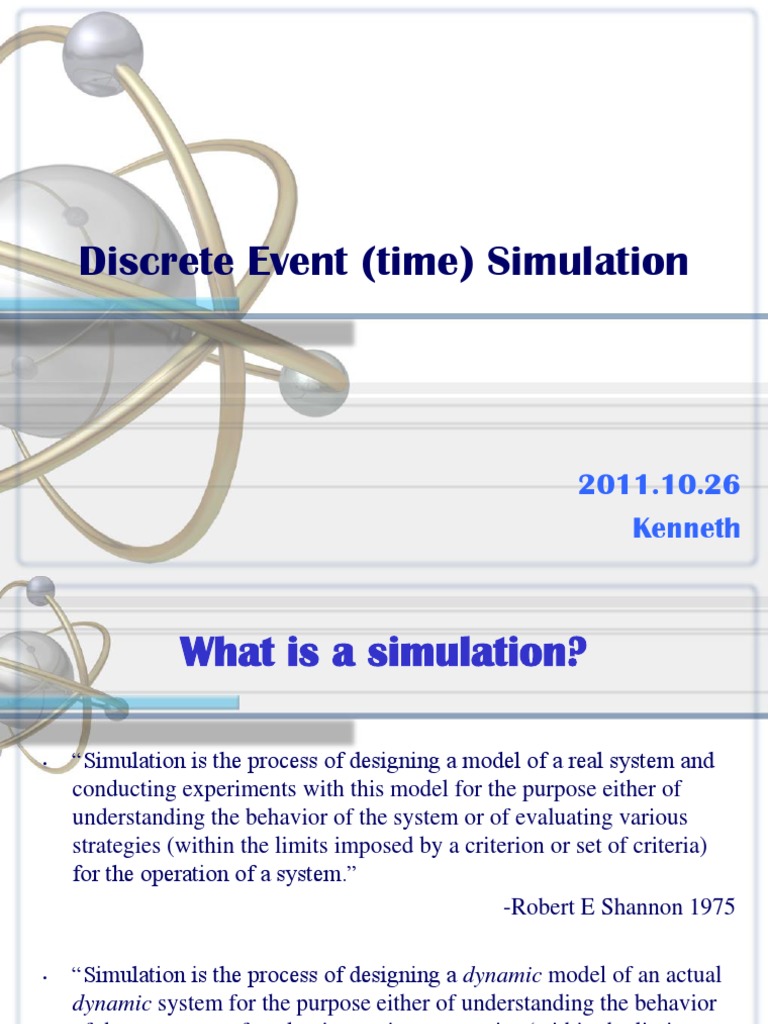 Discrete Event Simulation | PDF | Airport | Mathematical Model