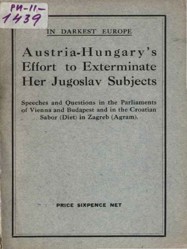 Austria Hungary's Effort | PDF | Slavs