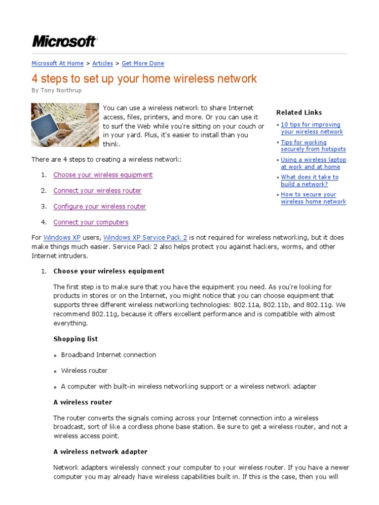 Wireless Networks | PDF | Wireless Lan | Computer Network