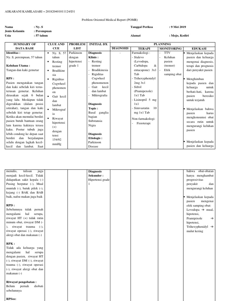 Pomr Parkinson Aska | PDF