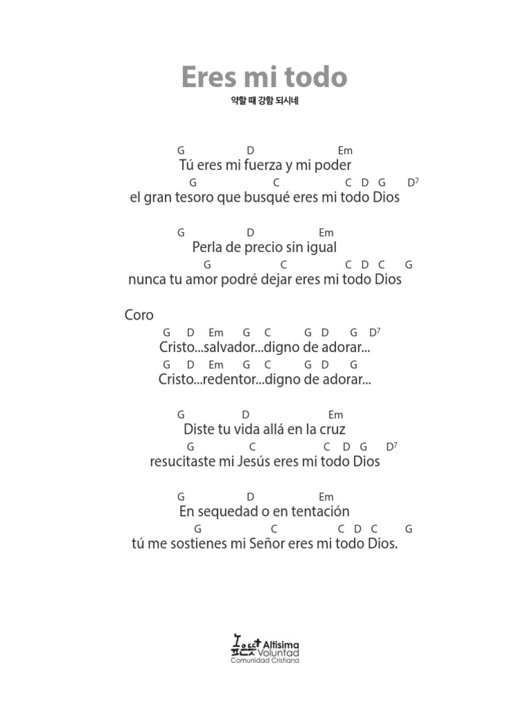 Eres Mi Todo
