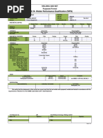 WPS and PQR of GMAW | PDF | Construction | Welding
