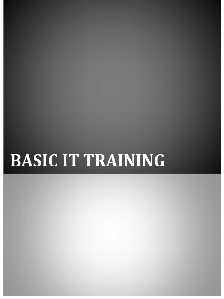 Basic Computer Operation 2018 | PDF | Websites | Internet