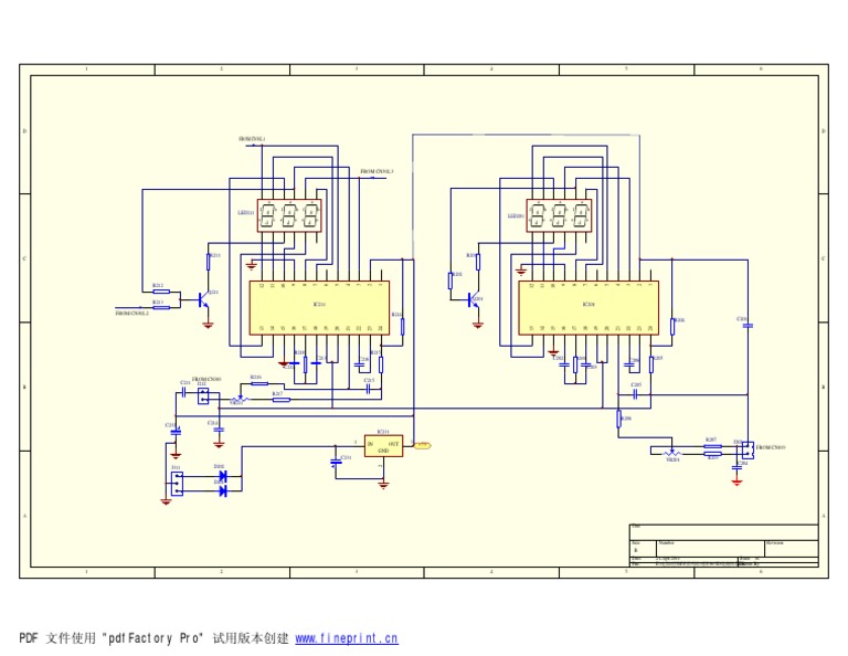 PS305D Schematic Display PDF | PDF