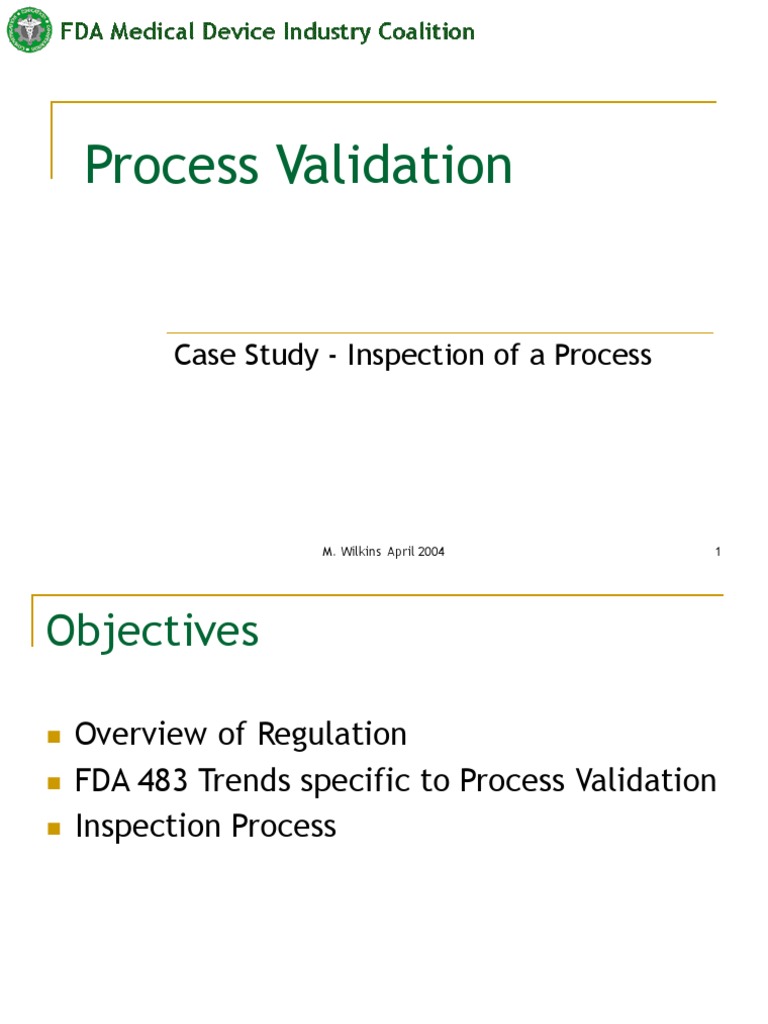Monica Wilkins - Case Study - Inspection of A Process | PDF ...