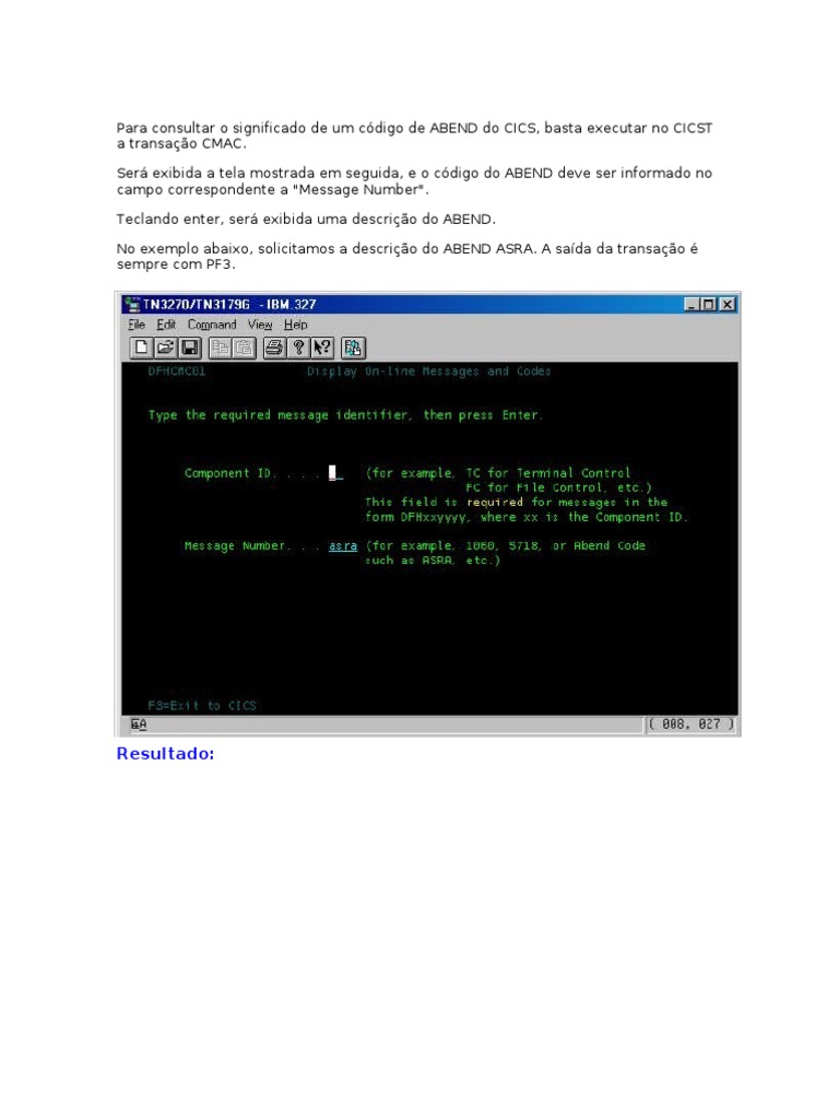 Dicas de Cobol | Linguagem de Programação | Notação