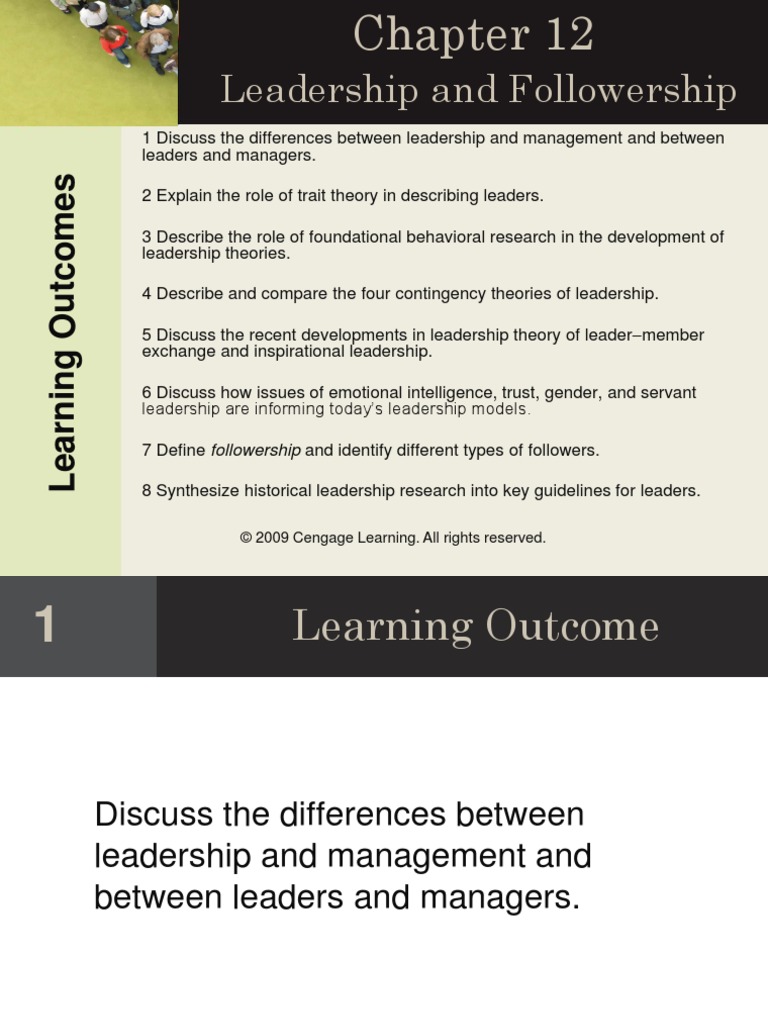 Leadership and Followership | PDF | Social Psychology | Leadership