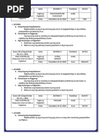 DLL-filipino-9 Unang Markahan | PDF