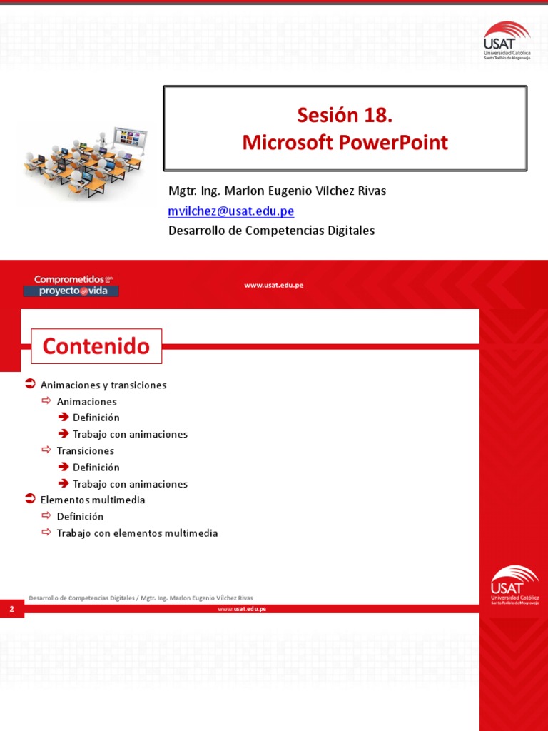 Sesion 18. Microsoft PowerPoint | PDF | Microsoft PowerPoint | Multimedia