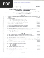 Control Engineering Question Papers | PDF | Control Theory | Cybernetics