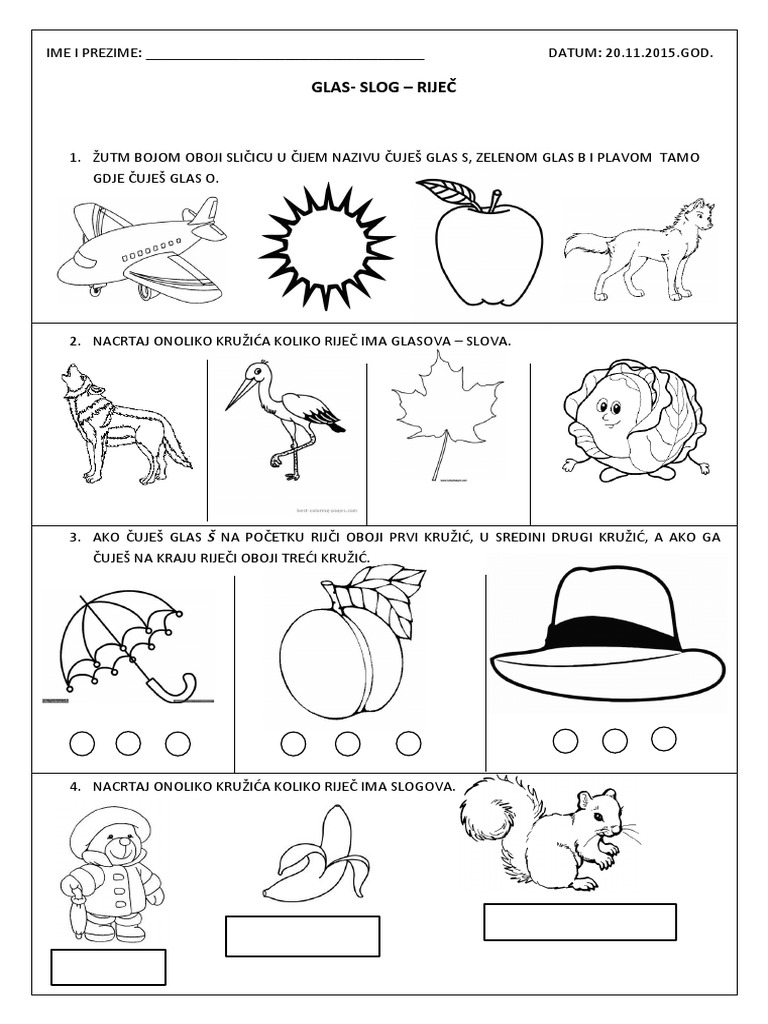 Glas - Rijec - Slog | PDF