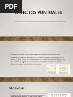 5.describir Los Defectos Cristalinos de Vacante y Auto Intersticial | PDF