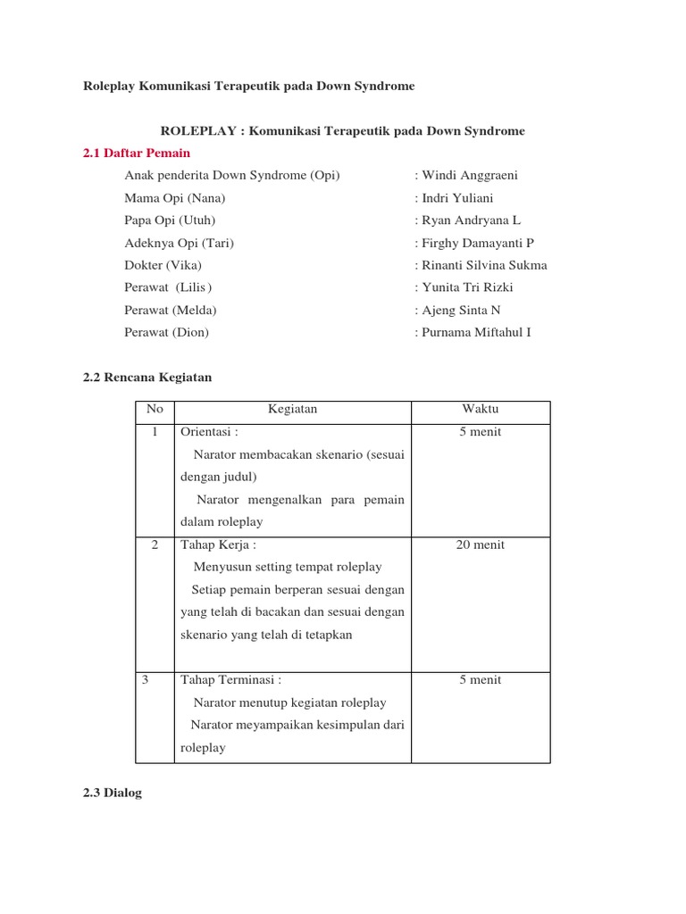 Dialog Benar 2 | PDF