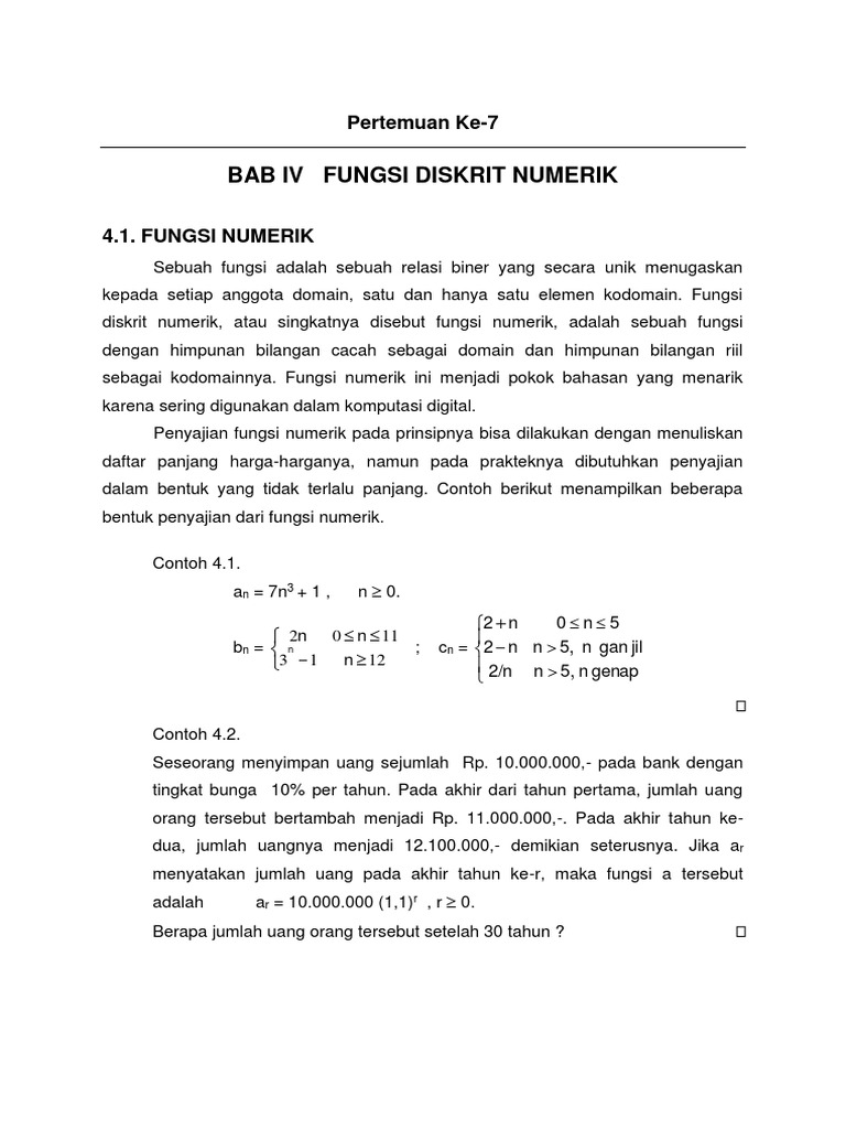 Matematika Diskrit | PDF