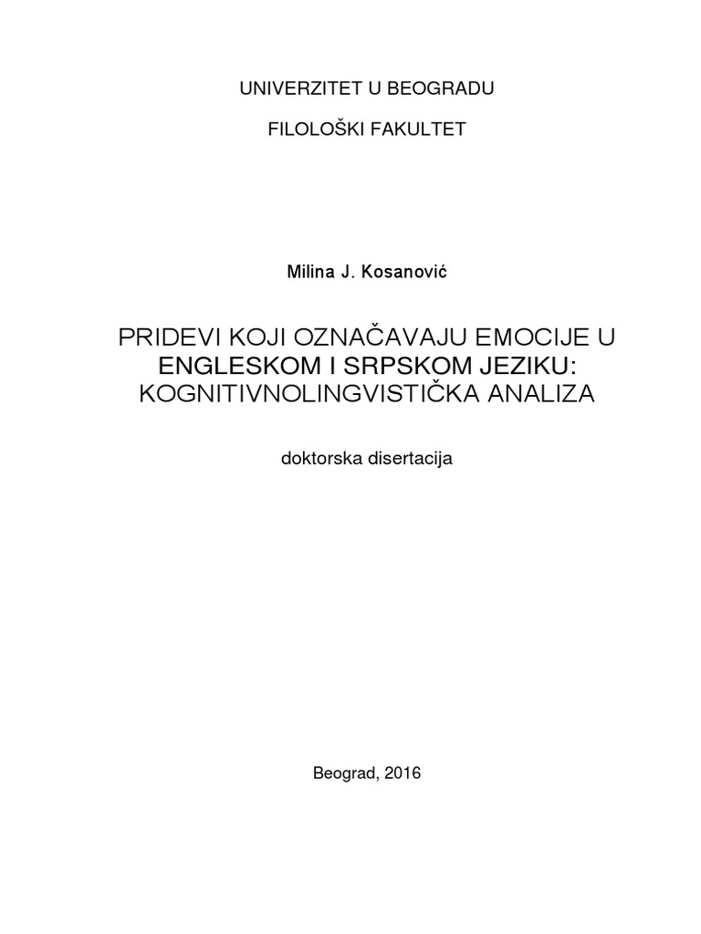 Disertacija PDF | PDF