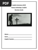 AQA GCSE Worlds and Lives Poetry Guide | PDF | Poetry