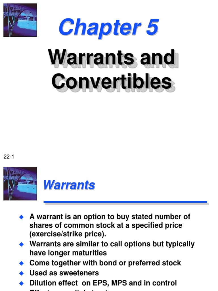 Warrant N Convertible | PDF | Warrant (Finance) | Bonds (Finance)