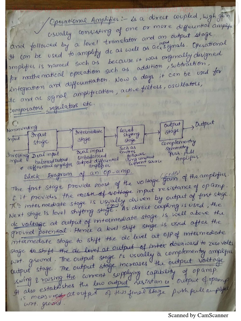 Analog Electronics - 2 (Op. Amp) | PDF