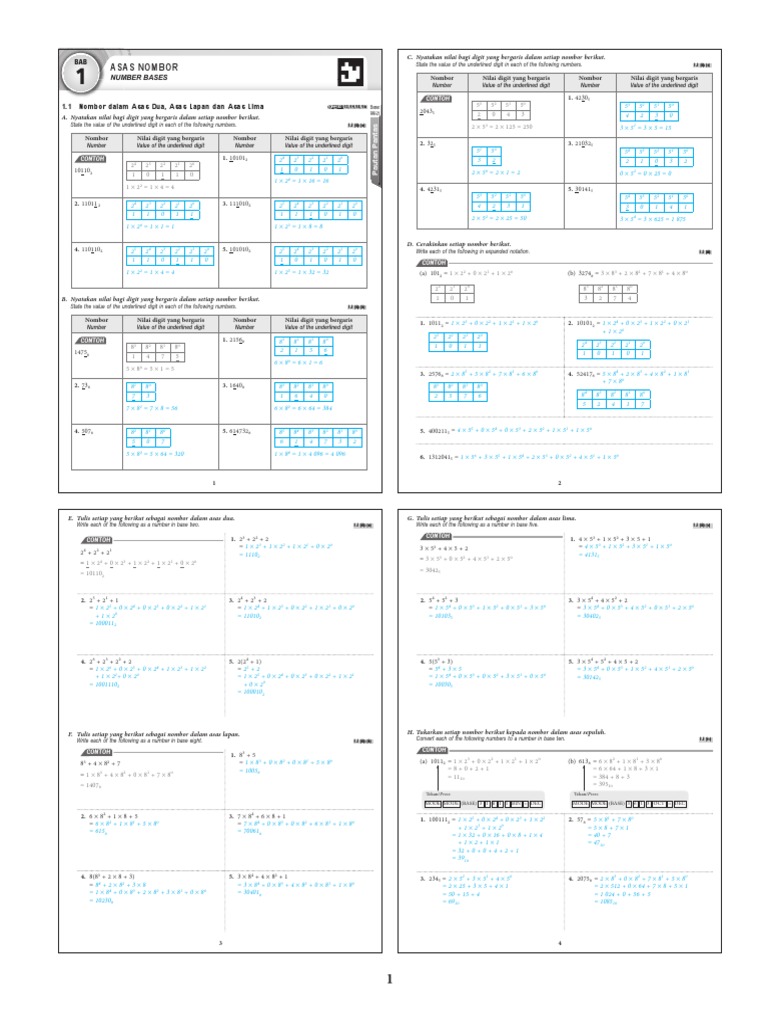 Jawapan Lengkap Matematik Tingkatan 5 Bahagian A | PDF