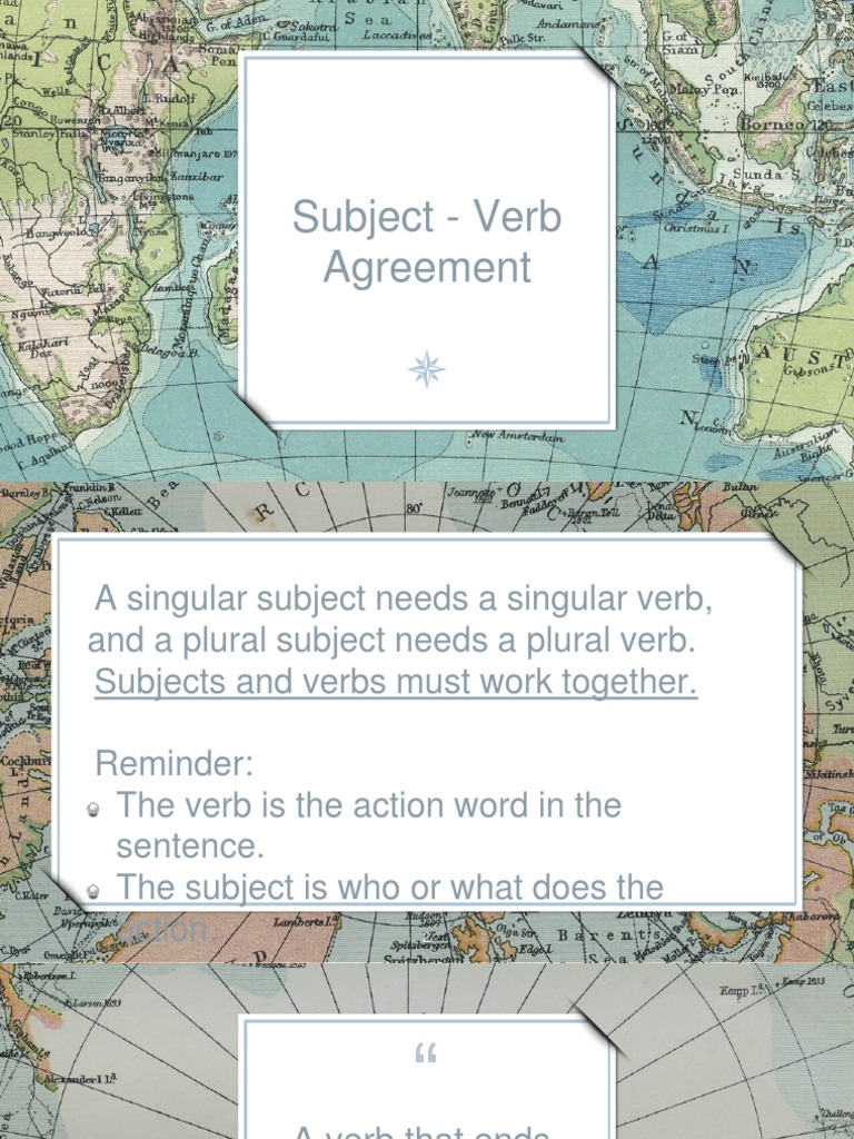 Subject-Verb Agreement Guide | PDF | Grammatical Number | Subject (Grammar)