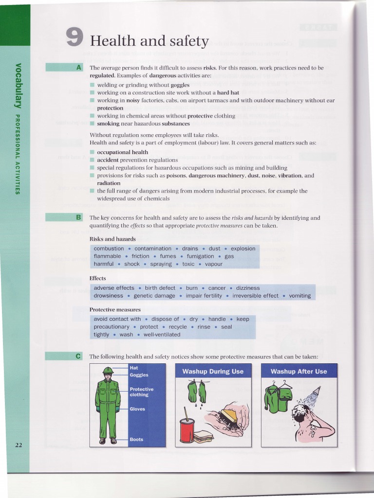 9 Health and Safety | PDF | Occupational Safety And Health | Safety