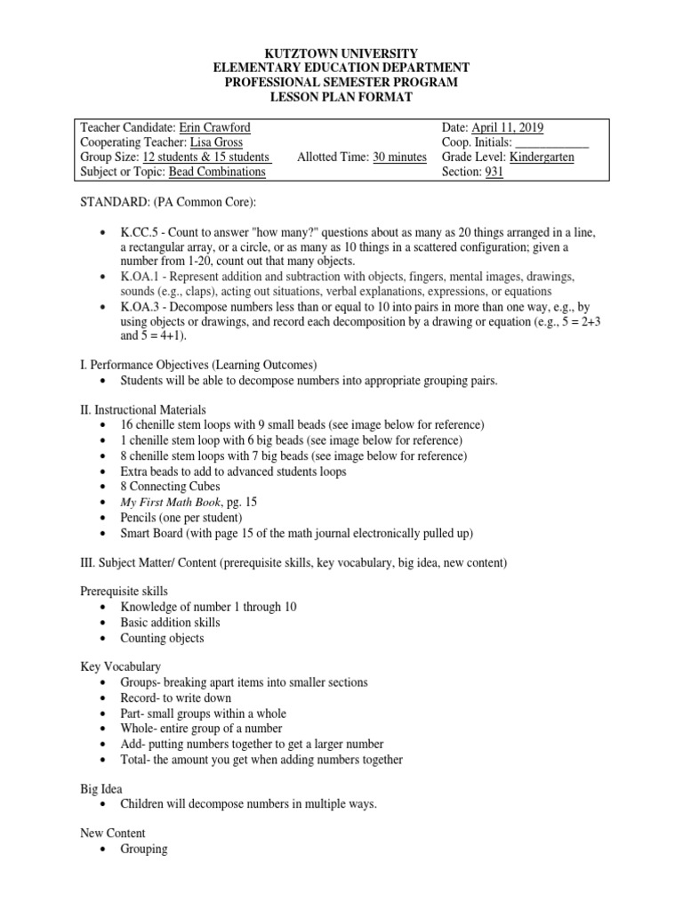 7-9 Lesson | PDF | Classroom | Teachers