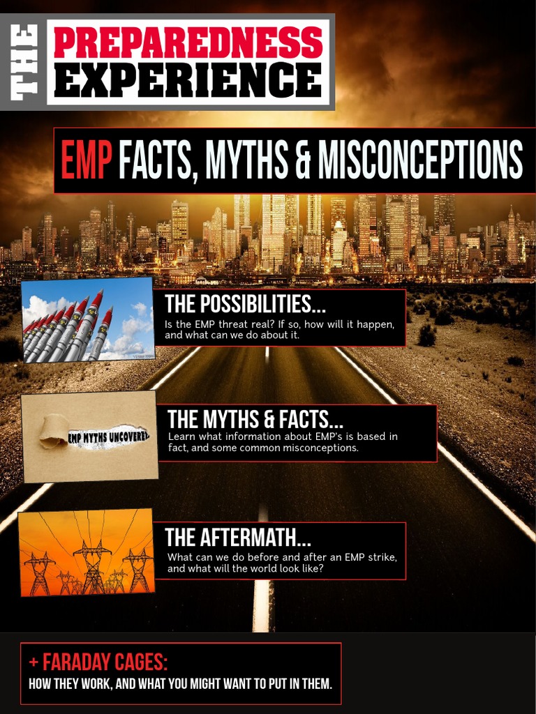 EMP Facts and Myths | PDF | Electrical Engineering | Electromagnetism