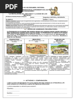 Cuadro Comparativo Paleolítico-Neolítico | PDF | Neolítico | Edad de Piedra