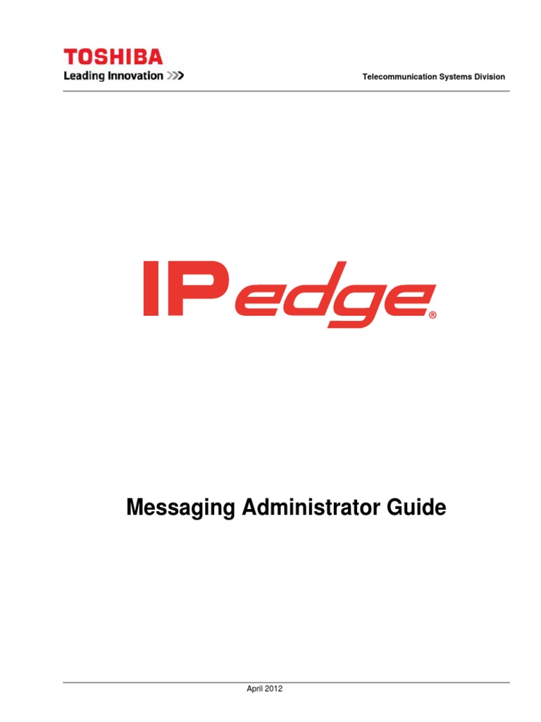 Ip Edge Admin User | PDF | Voicemail | Web Page