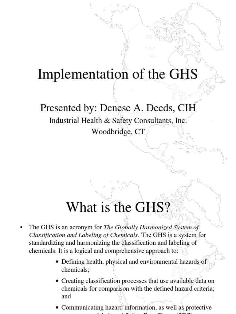 GHS Implementation | PDF | Safety | Occupational Safety And Health