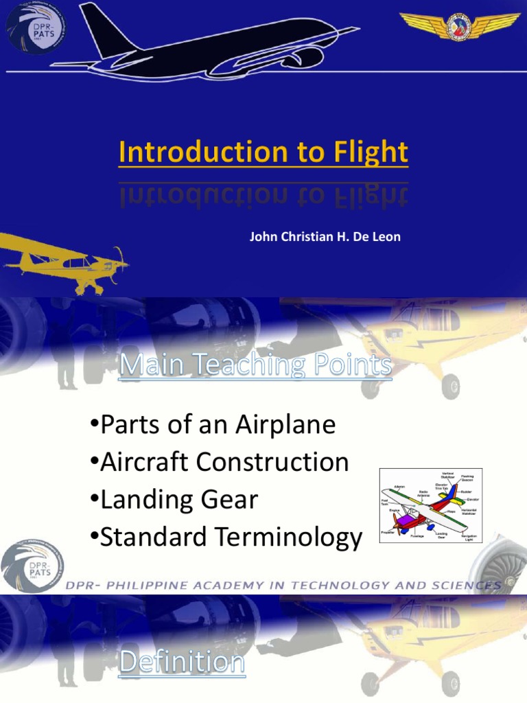 Introduction To Flight Part 2 | PDF