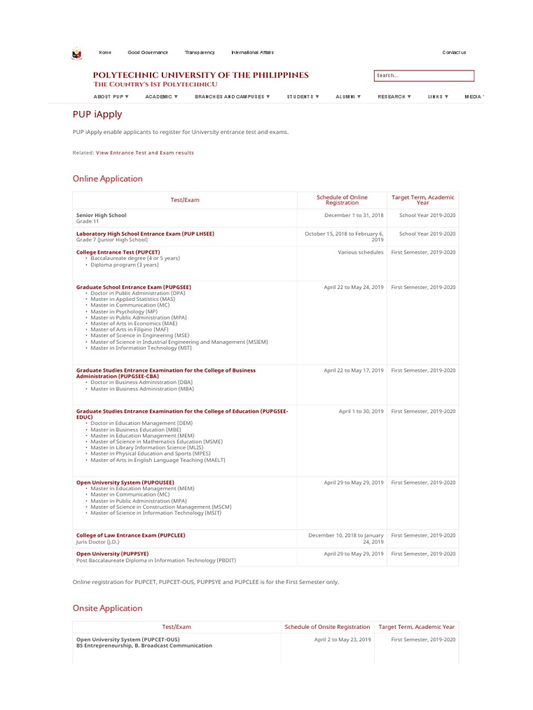 Polytechnic University Of The Philippines Pdf Master S Degree