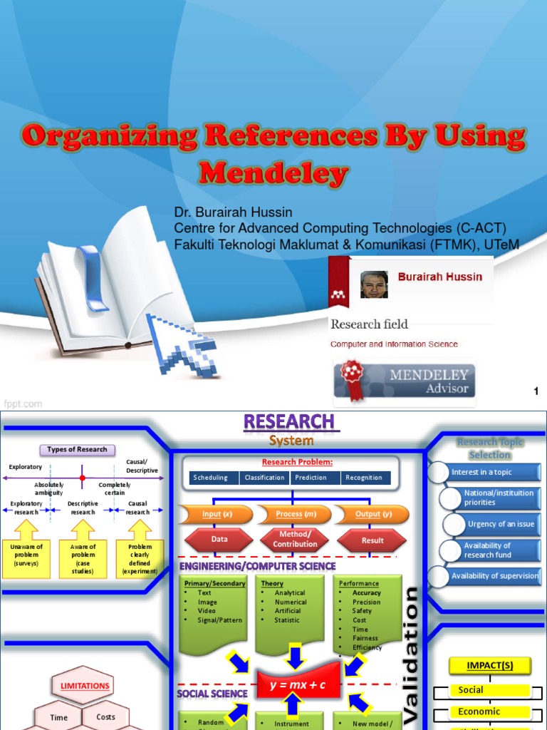 Organizing References by Using Mendeley | PDF | Educational Technology ...