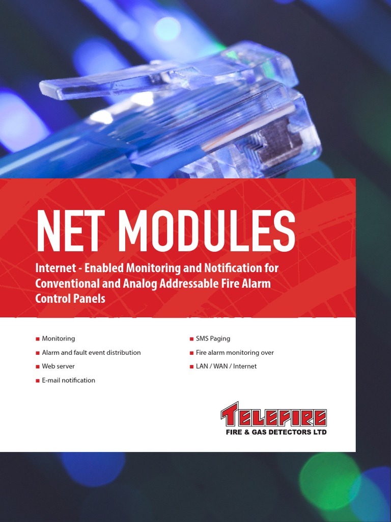 Telefire NET Modules Brochure PDF | PDF | Internet | World Wide Web