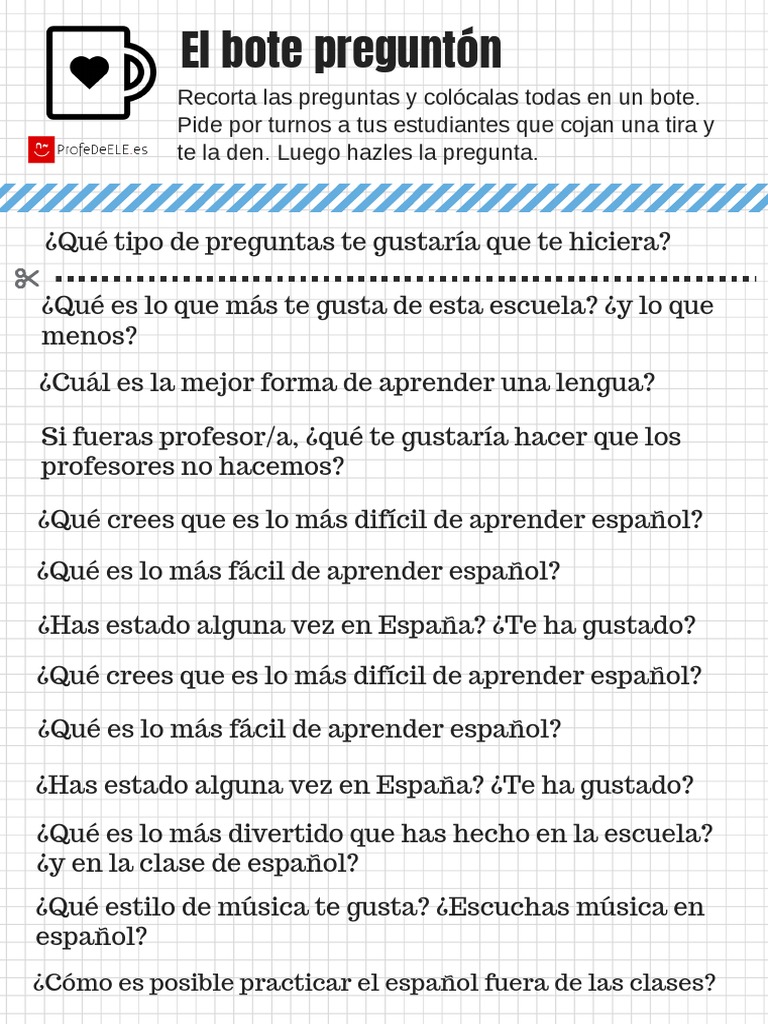 El Bote Pregunton | PDF