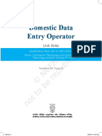 Domestic Data Entry Operator: (Job Role) | PDF | Vocational Education ...
