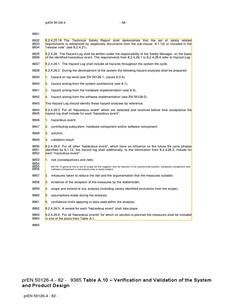 En 50126 - RAM Contents | PDF | Product Lifecycle | Systems Engineering